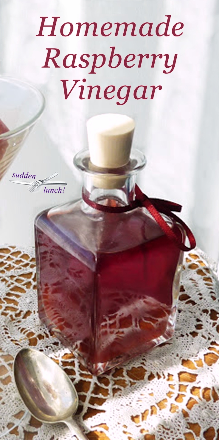 Raspberry Vinegar & Sautéed Grapes ~ Two of my Five a Day! | Sudden Lunch!