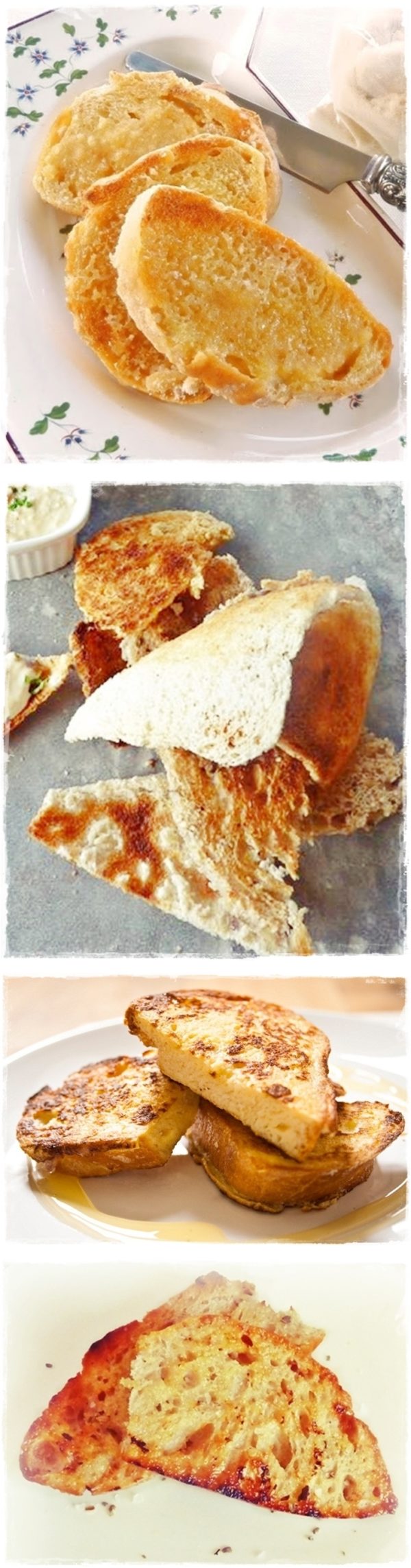 Delicious Ways to Make Toast ~ not Waste!